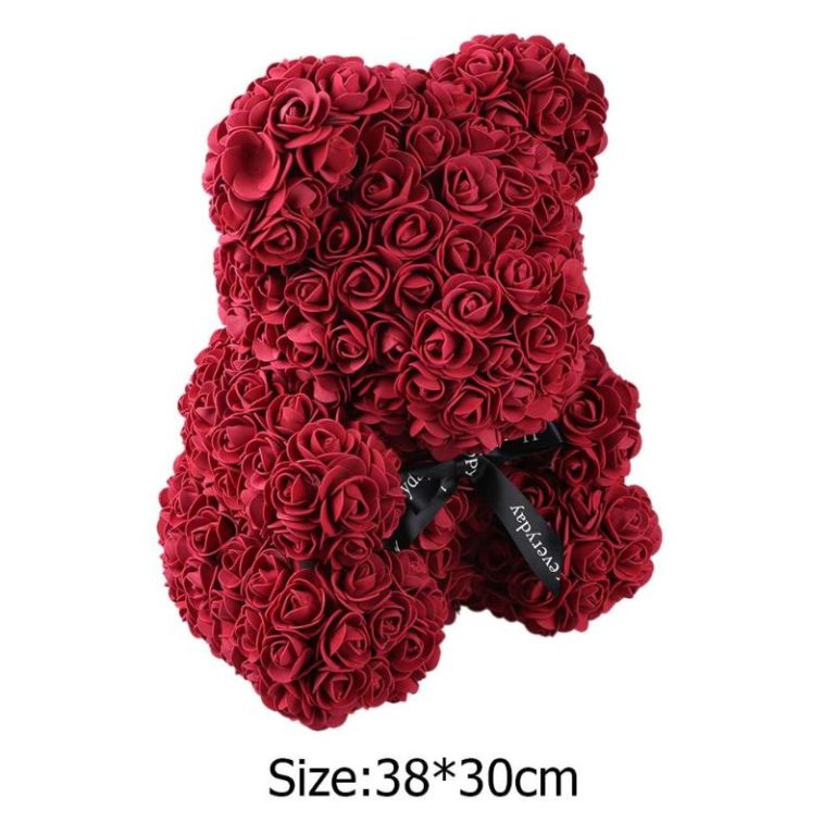 Teddy Bear Rose Flowers | Gifts Online | The Little Flower Shop
